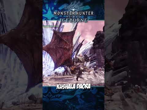 3 TIPS TO KUSHALA DAORA : MONSTER HUNTER WORLD ICEBORNE #shorts #fyp