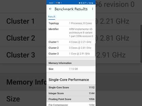 s21 Fe geekbench 6 score after Android 13, 5.1 UI