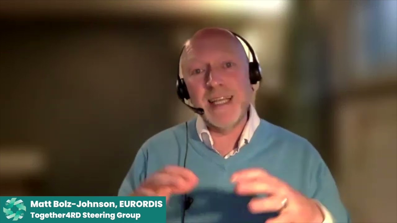 Matt Bolz-Johnson, EURORDIS-Rare Diseases Europe