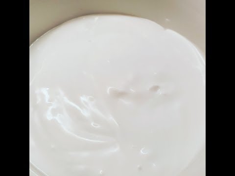 How I make Coconut Cream Milk from Desiccated Coconut - Steven Heap