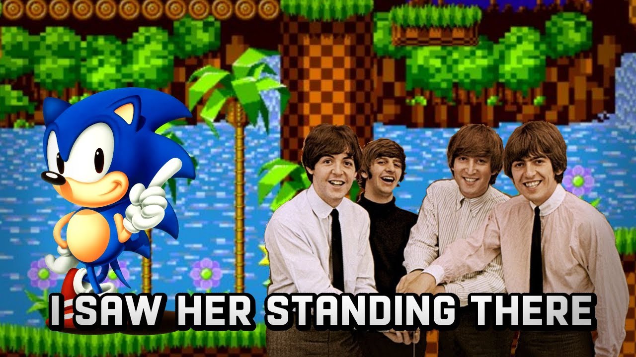 The Beatles - I saw her standing there - 16 bit Sonic style remix
