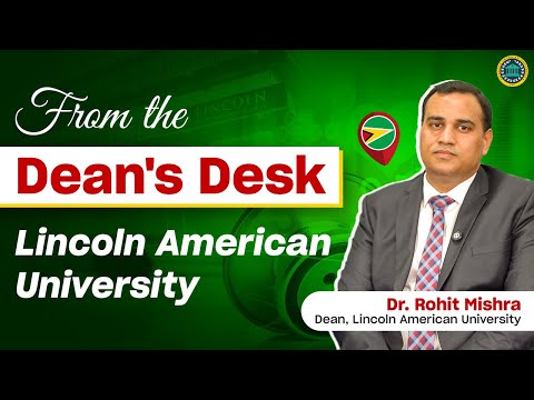 Inspirational Message from the Dean of Lincoln American University | Words of Wisdom for Students