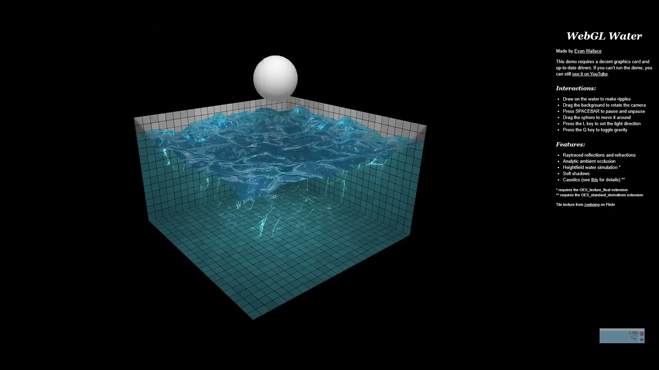 WebGL Water [PC] - Gameplay [archive]