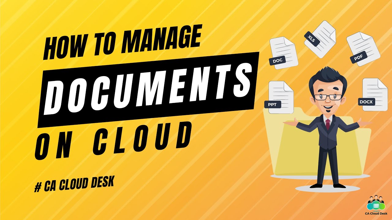 Document Management with CA Cloud Desk: Ultimate PMS Software for CA | #CACLOUDDESK #CACLOUD #cafirm