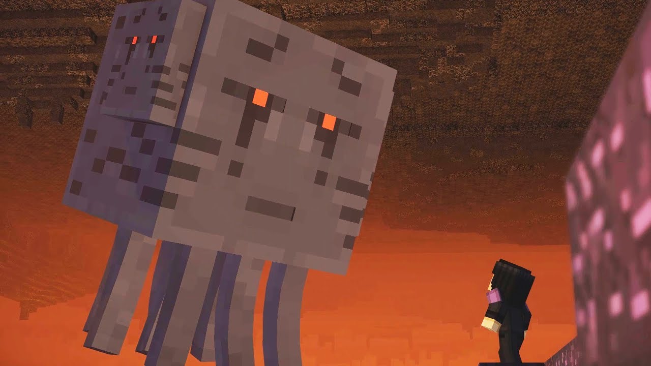 Minecraft Story Mode Season 2 Episode 3 Super Ghast Boss Fight