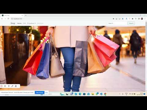 React Free Ecommerce Responsive Website Template