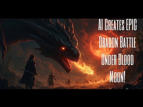 Ai creates EPIC Dragon Warriors in Apocalyptic