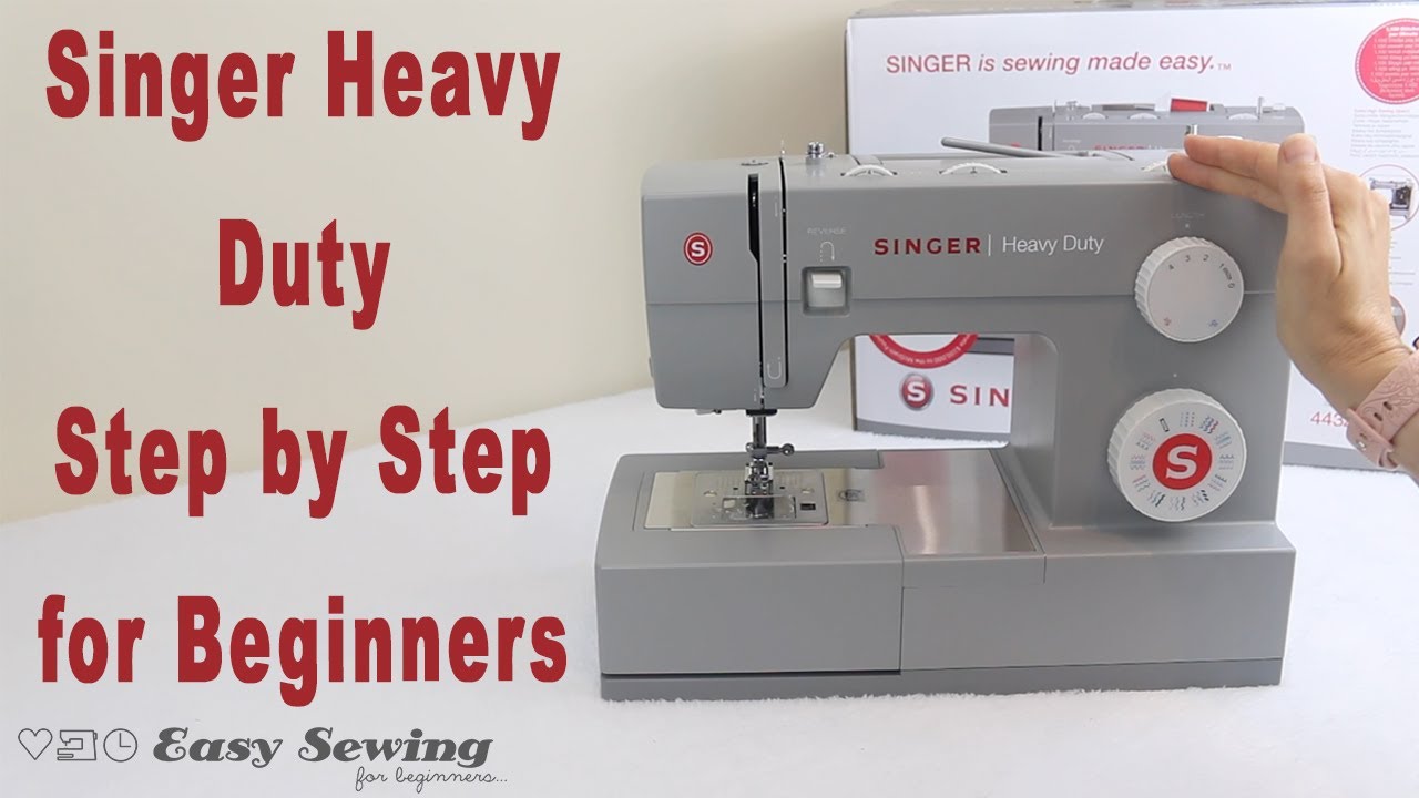How to Operate a Singer Heavy Duty Sewing Machine