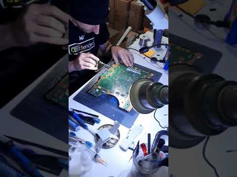 The best way to safely and professionally remove and replace a PS5 HDMI port.