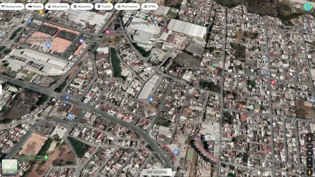 Where on the map - Guatemala