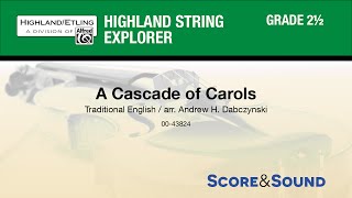 A Cascade of Carols: String Orchestra Conductor Score & Parts - Digital ...