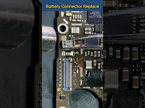 Battery Connector Replace #technology #mobilerepair