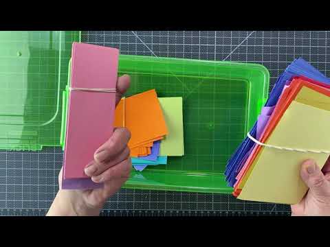 TIPS AND TRICKS - Saving cardboard and paper