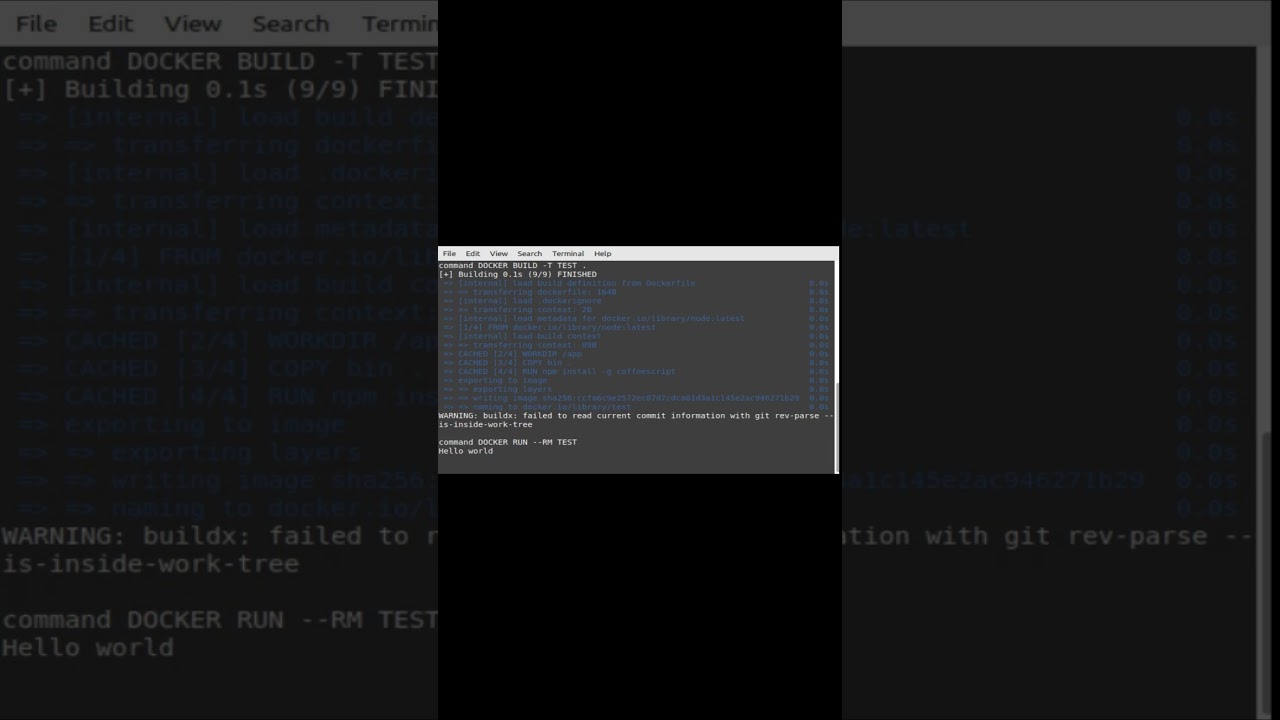 Programming coffeescript hello world