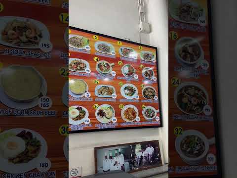 Thai Food menu (Fra Pattaya Restaurant) #pattaya#goodfood#shorts