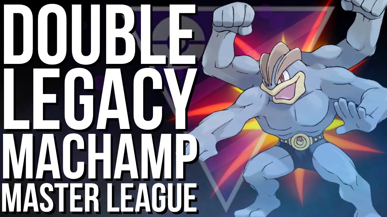 DOUBLE LEGACY MACHAMP MASTERS BATTLES | GO BATTLE LEAGUE | Pokebattler