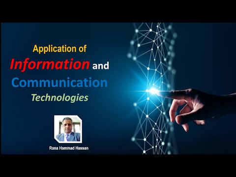 Application of Information and Communication (ICT) Technologies - Course Introduction