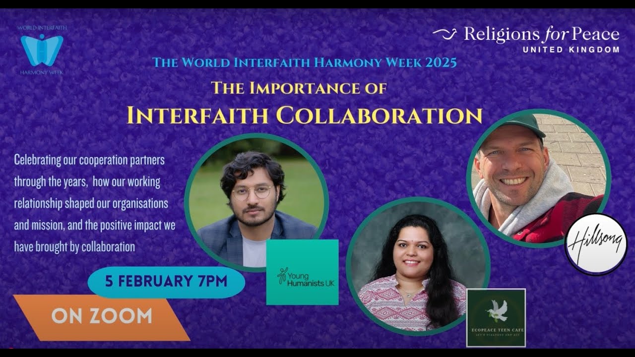 World Interfaith Harmony Week 2025: The Importance of Interfaith Collaboration - 5 February 2025