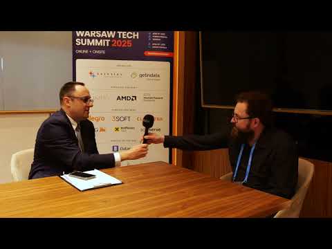 Data & AI Warsaw Tech Summit 2025 - interview with speaker Jakob Gottlieb Svendsen from Saxo Bank