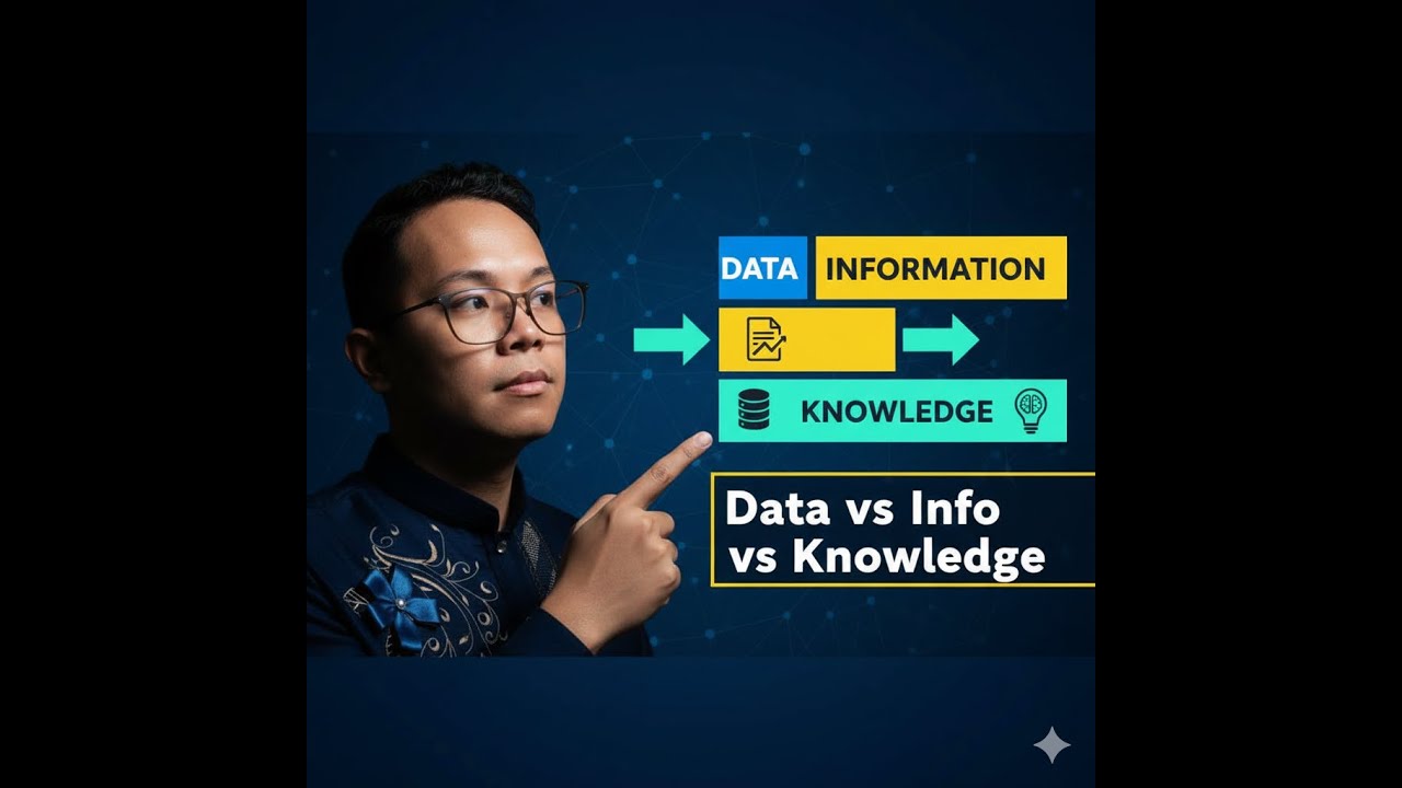 Data vs Information vs Knowledge Explained in Under 9 Minutes