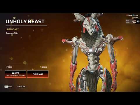 APEX LEGENDS | Revenant | Legendary | Unholy Beast