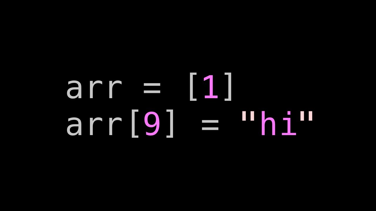 Writing a compiler: Array subscript assignment