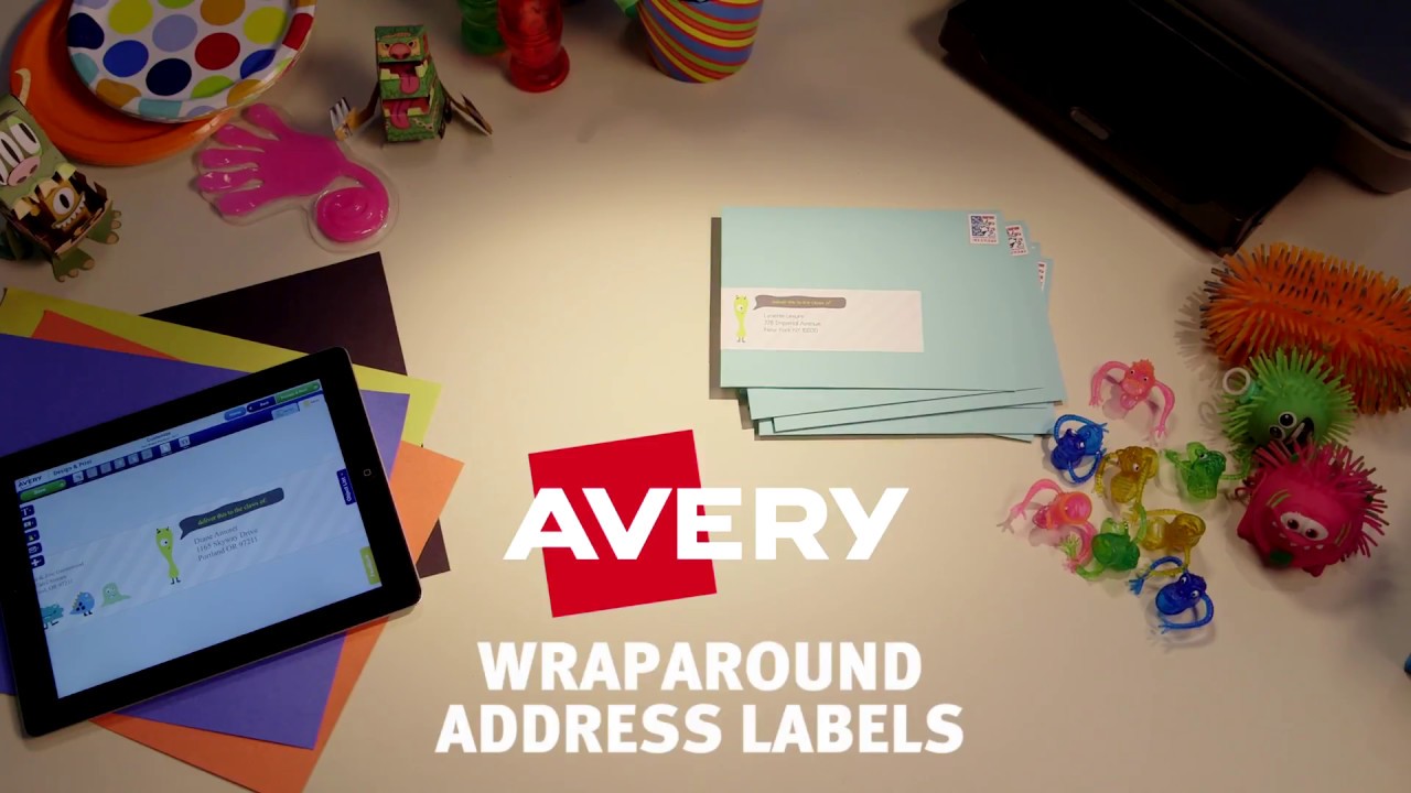 Avery Wraparound Address Labels