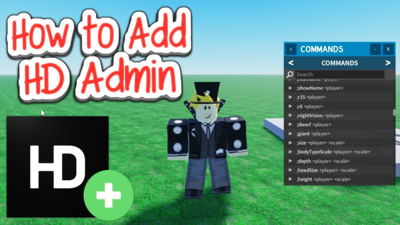 How to Add HD Admin to Your Game in Roblox Studio (2025)