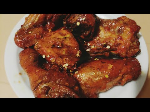 How to make sweet and spicy chicken | Cooked and baked chicken | Easy chicken recipe
