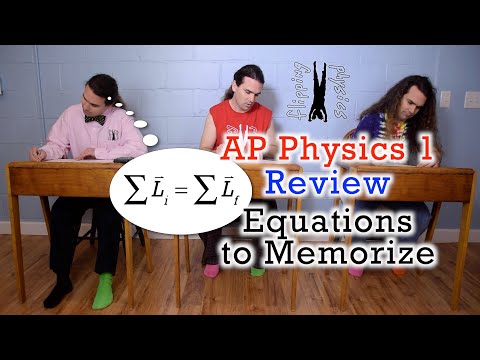 AP Physics 1: Equations to Memorize