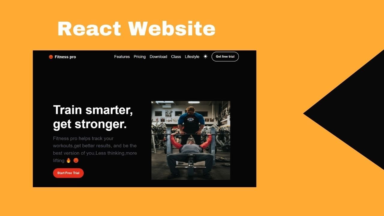 React Website Tutorial - Beginner React JS  Project with Styled-Components  Fully Responsive