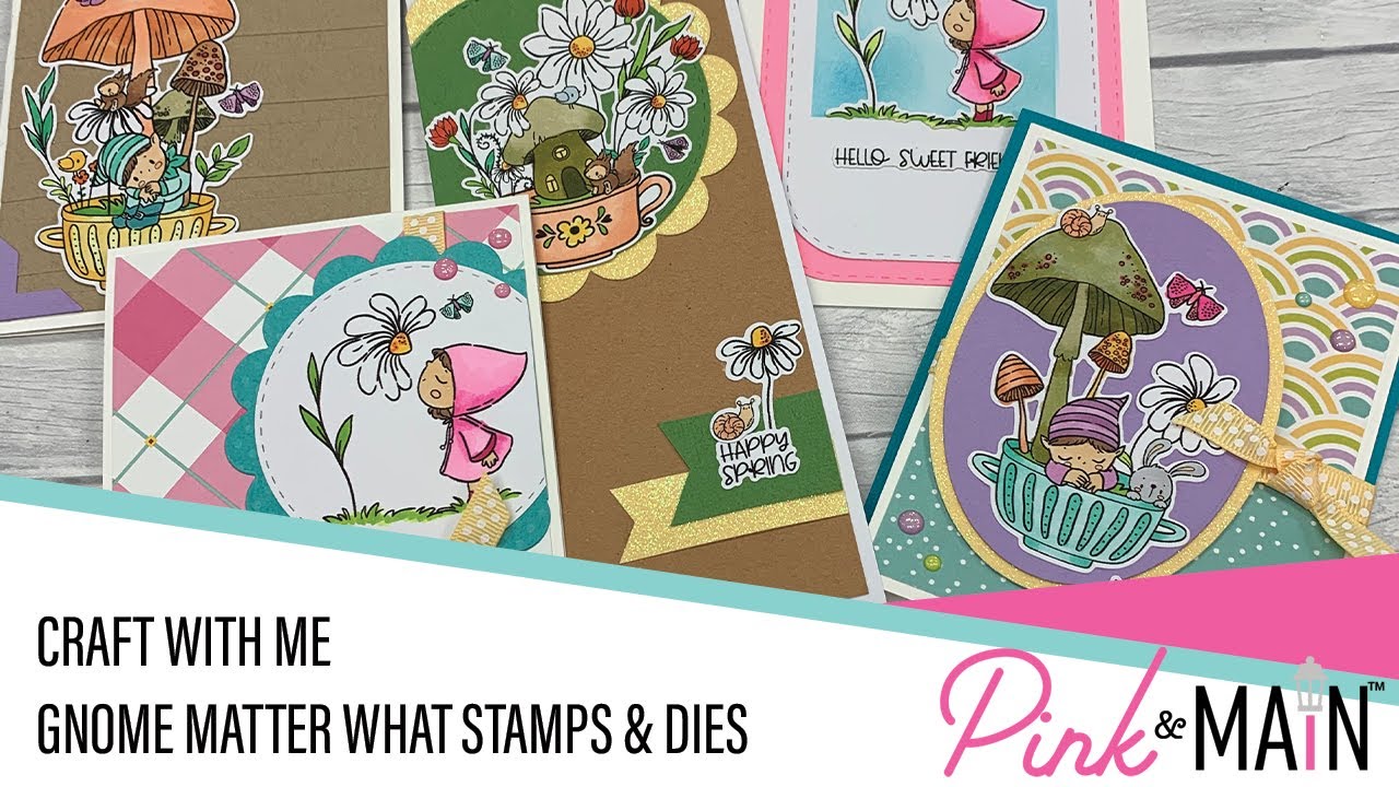 Craft With Me | Pink and Main Gnome Matter What
