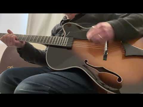 Hofner HCT J17 Cutaway Archtop Acoustic Electric Guitar | Reverb
