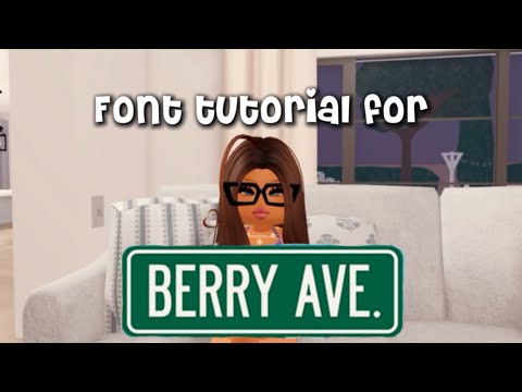 How to get cute fonts Lιƙҽ ƚԋιʂ in berry avenue (for names) #berryave #fonts #facemoji #roblox