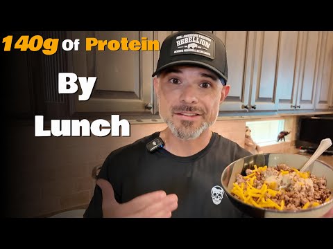 140g of Protein by LUNCH?! Watch How I Do It!