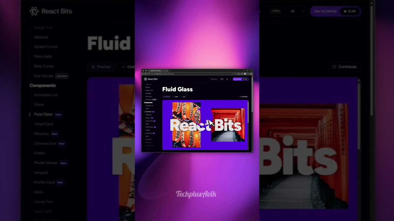 Magical React Component Library for Stunning UI ✨ | reactbits.dev