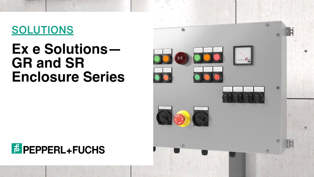 SR Stainless Steel Enclosure Series Expanded with Control Units and ...