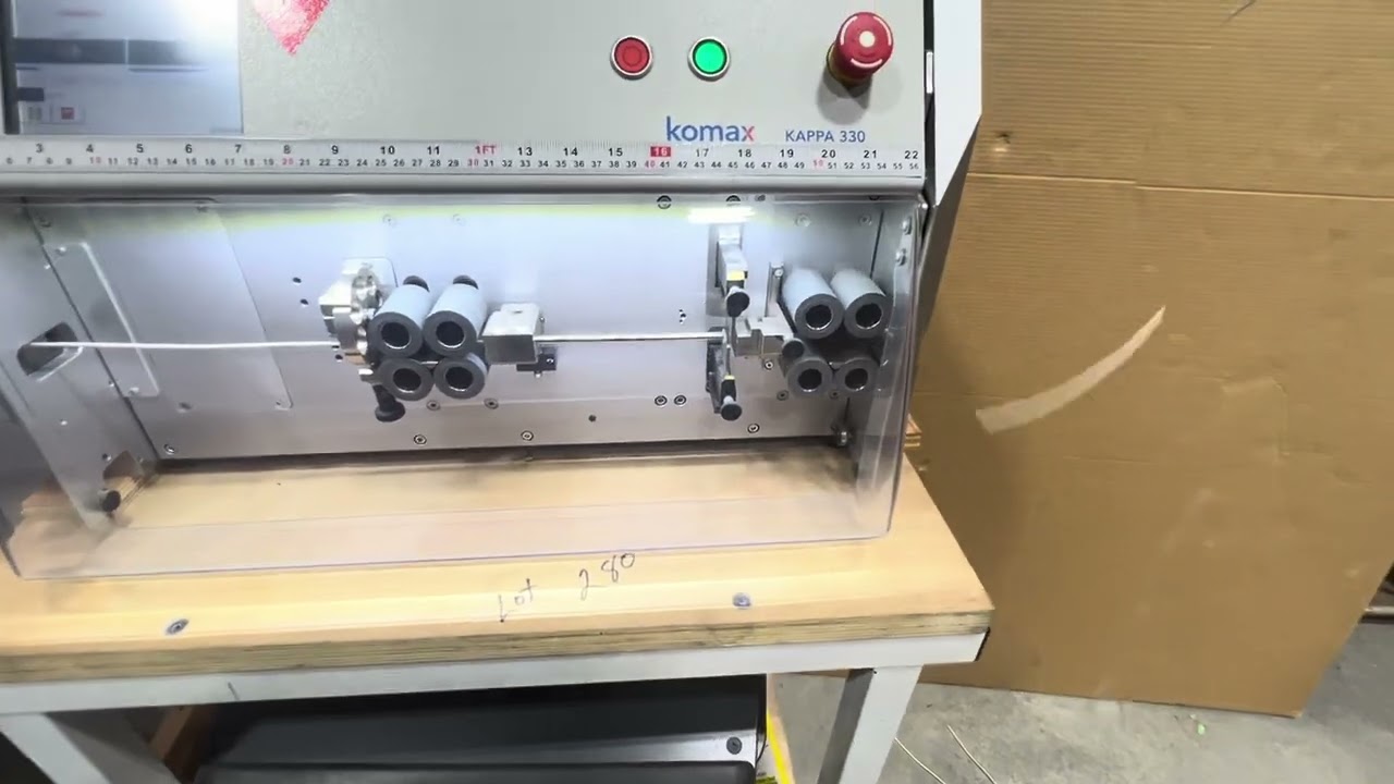 Komax Kappa 330  wire cutting  machine