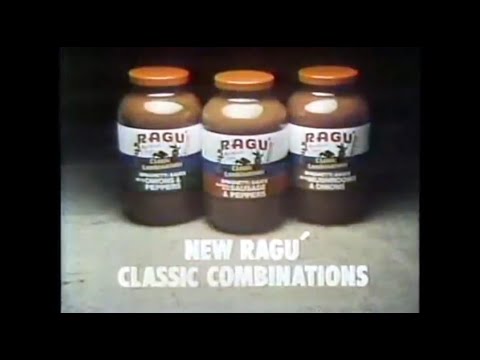 Ragu 'New' Classic Combinations Commercial (1978)