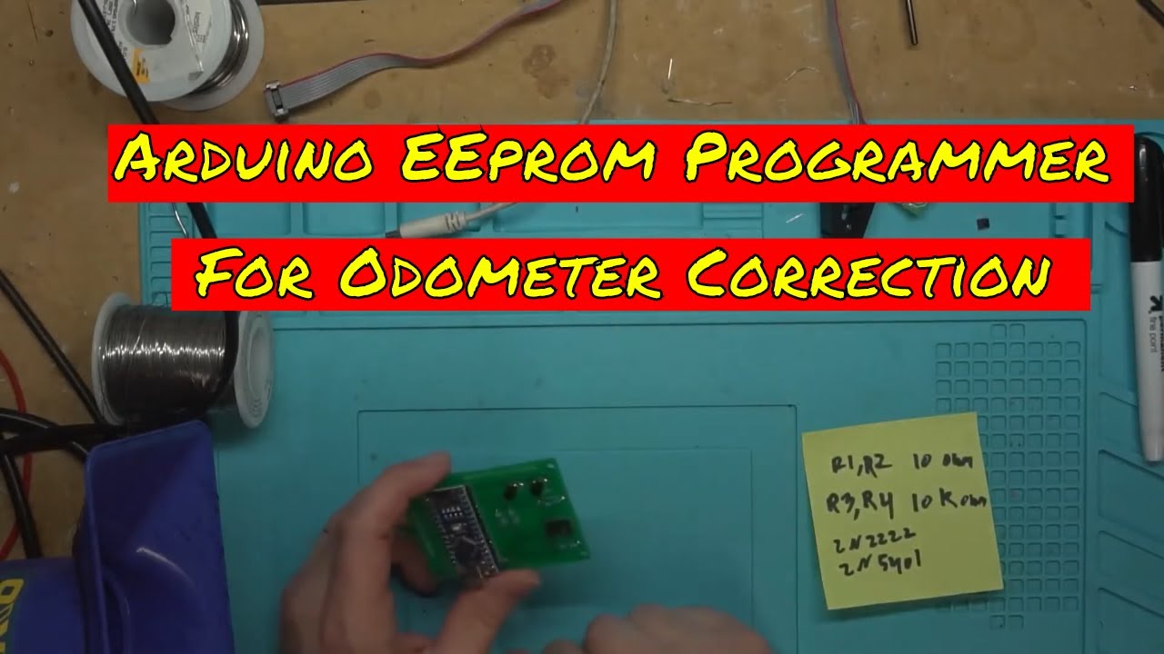 Finishing The Arduino based EEprom Programmer