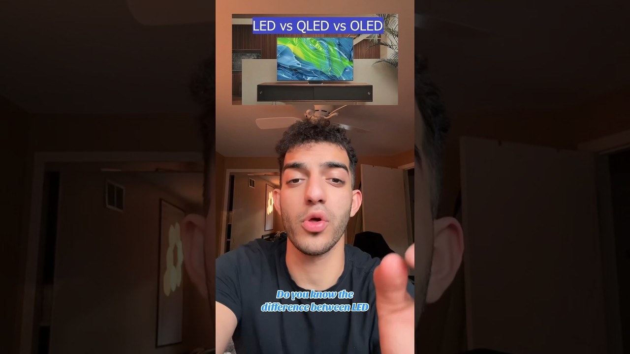 LED vs QLED vs OLED #lawrstech #tech #gaming #tv #display #led #oled #technology #youtube