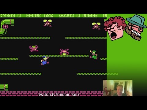 Mario Bros. for the Atari 800 | The Player and the Doodler