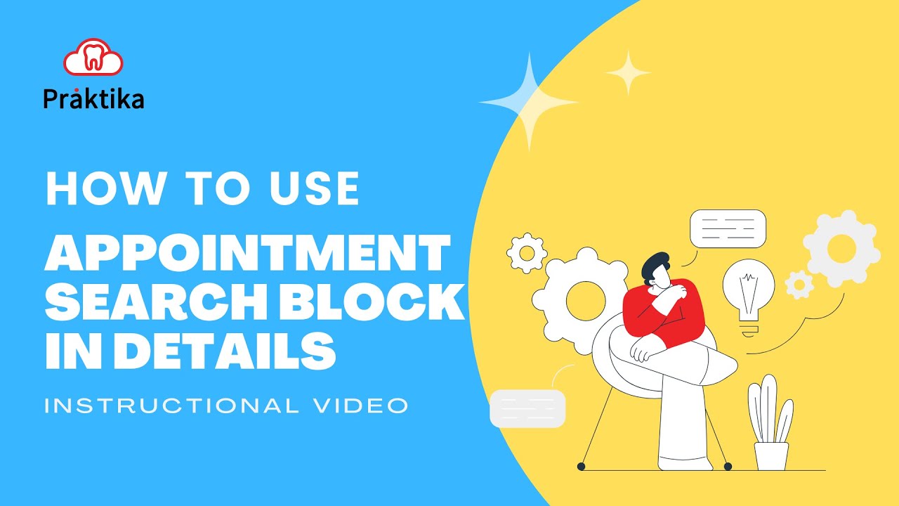 Praktika Online Dental Software - Appointment Blocks Search