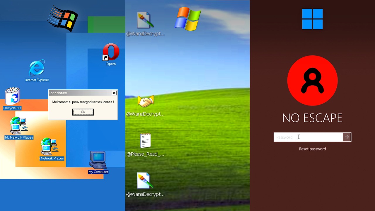 What if you Run a Virus on Every Windows Version?
