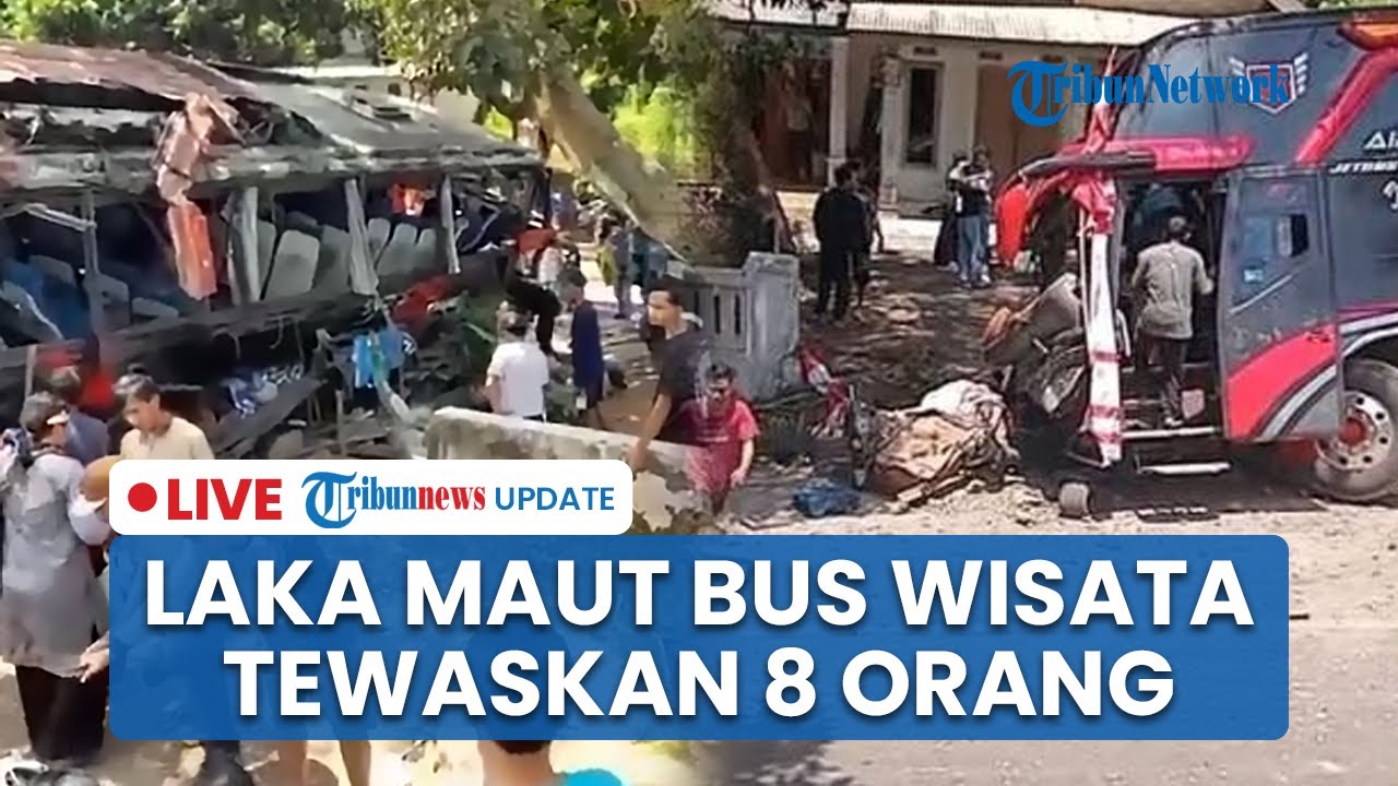 LIVE: Bus Pariwisata Rombongan Wisata Bromo Kecelakaan di Probolinggo, 8 Orang Tewas - Tribun Video
