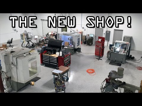 The New Machine Shop! Moving, Construction and Tour! - NYC CNC