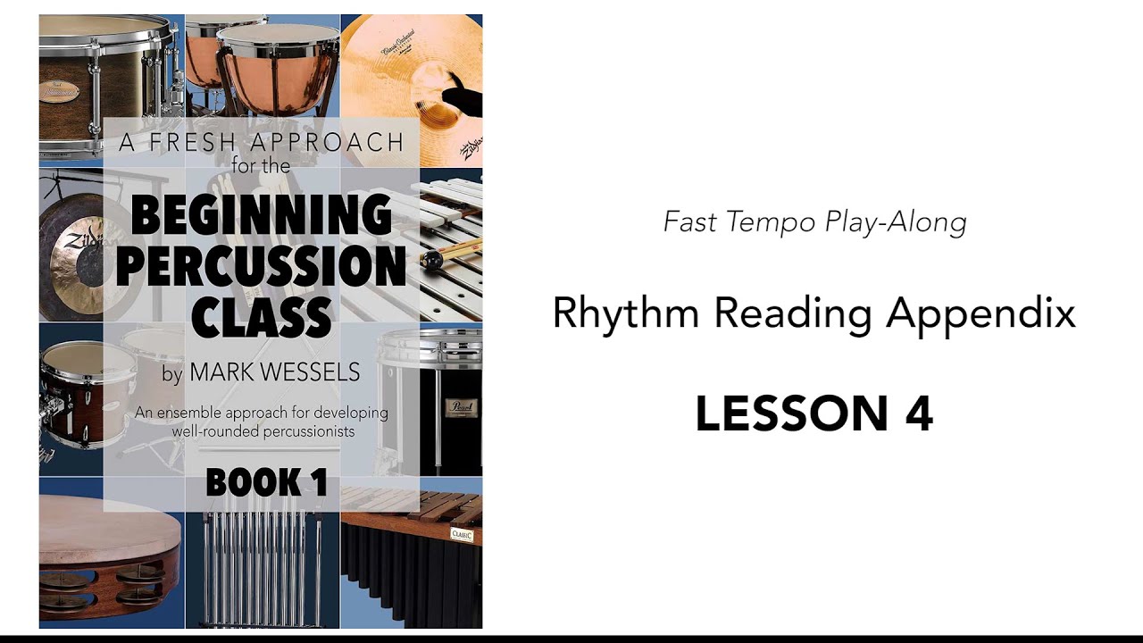 RHYTHM READING APPENDIX - LESSON 4