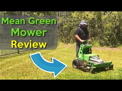 Mean Green Mower Review | SK-48 700 Stalker Stand On Lawn Mower