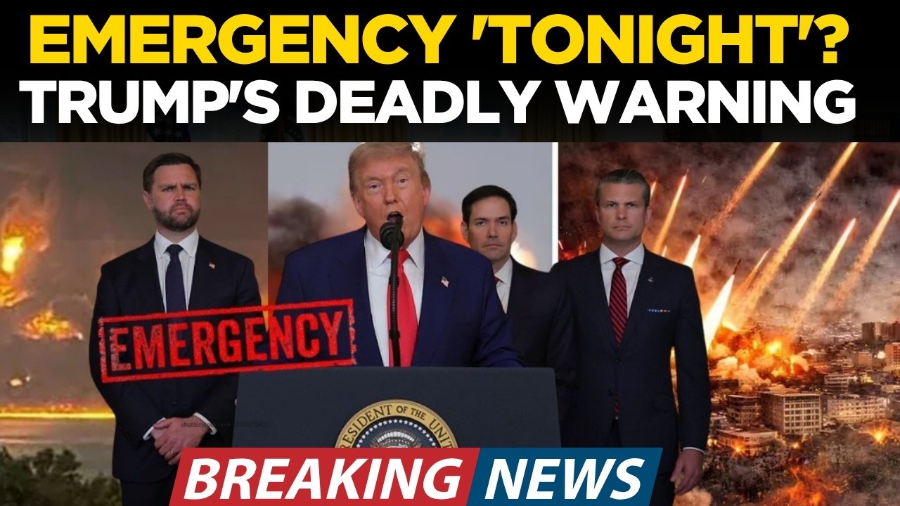 TRUMP'S ULTIMATUM LIVE: 