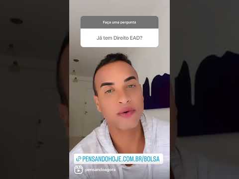 Já existe curso de DIREITO à distância? #direito #cursosonline #oab #advogado #faculdade
